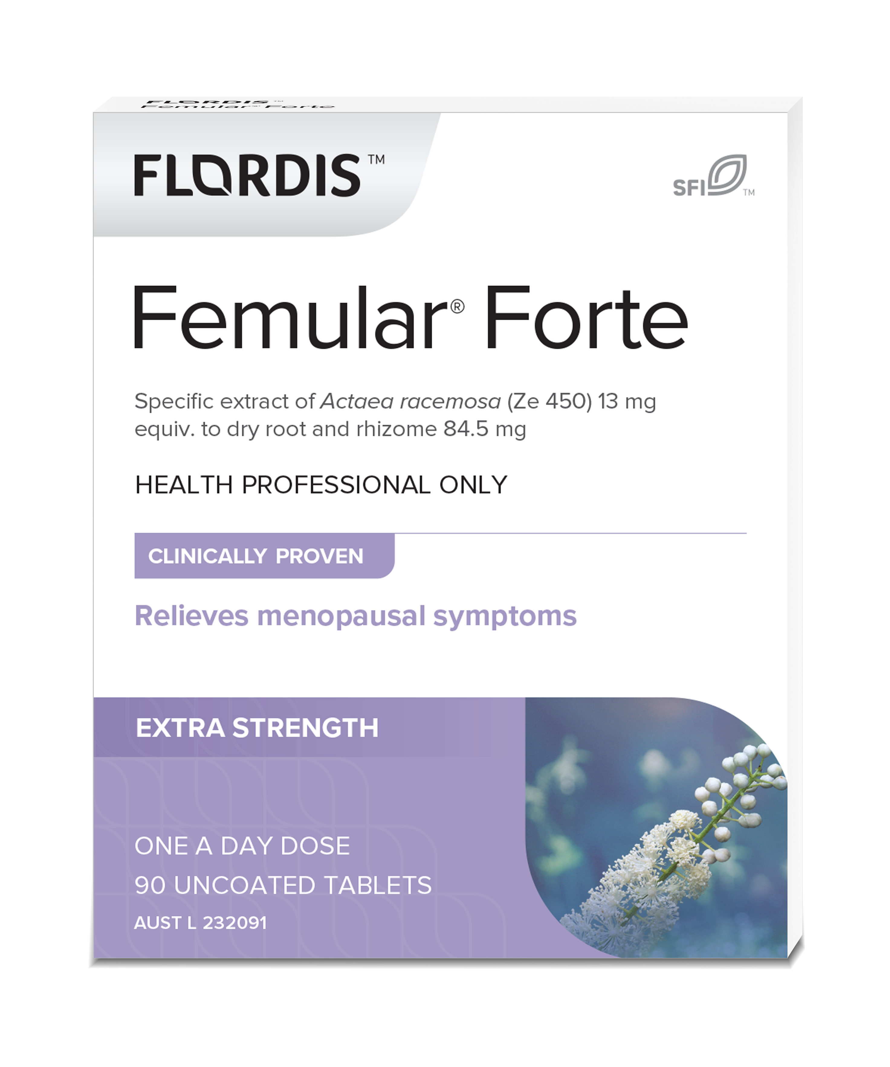 SFI Health Flordis Femular Forte 30t – Beaches Health Foods